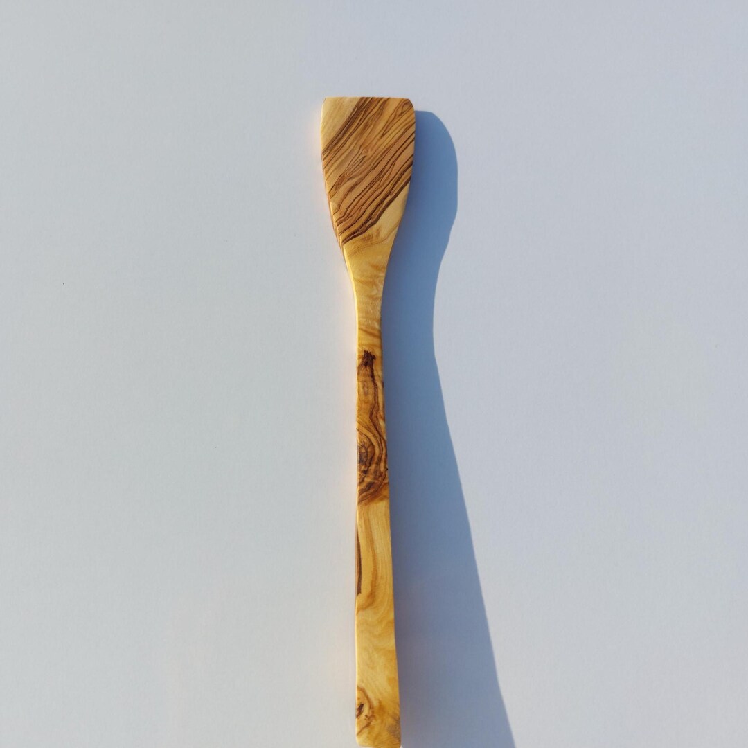 Decorative Handmade Olive Wood Spatula Eco-friendly Kitchen Tool ...