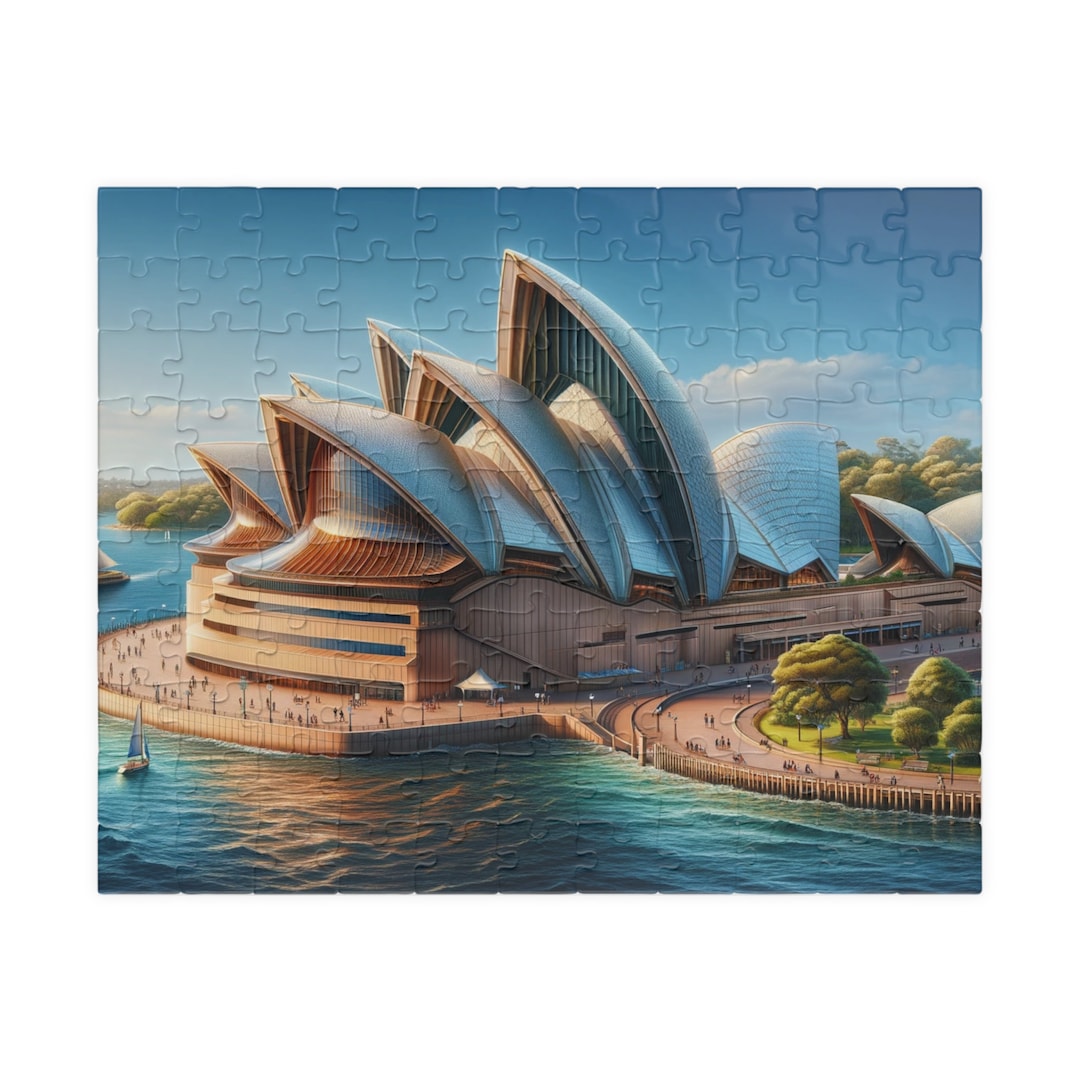 The Sydney Opera House Puzzle - Etsy