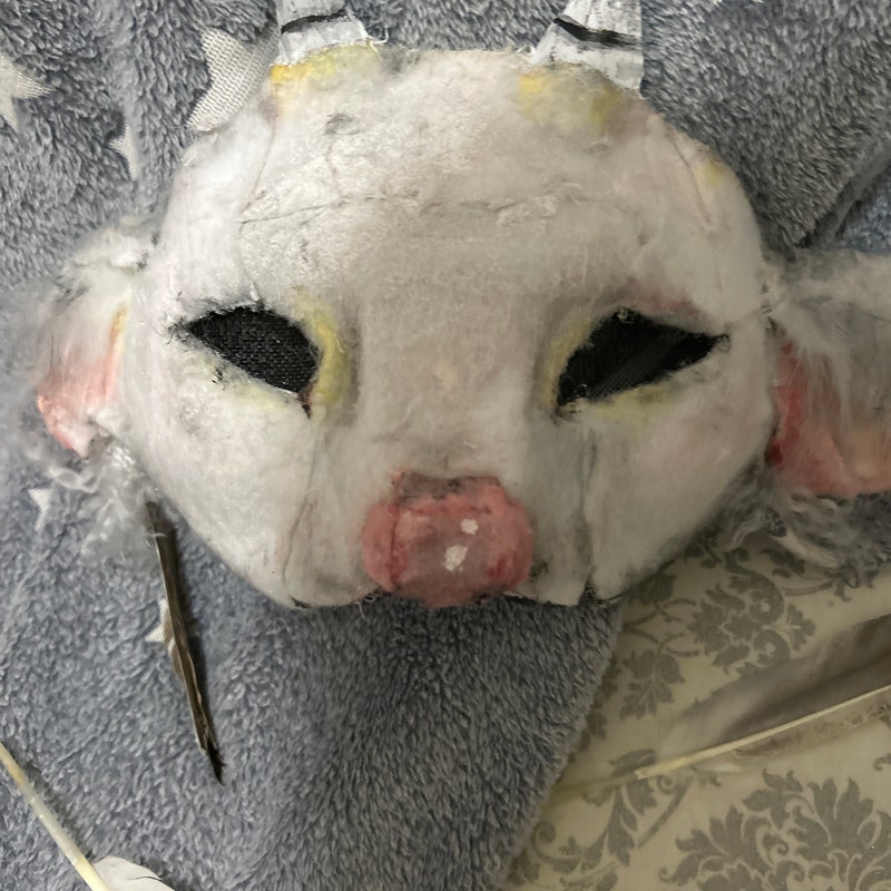 Harpy Hare Mask - Etsy