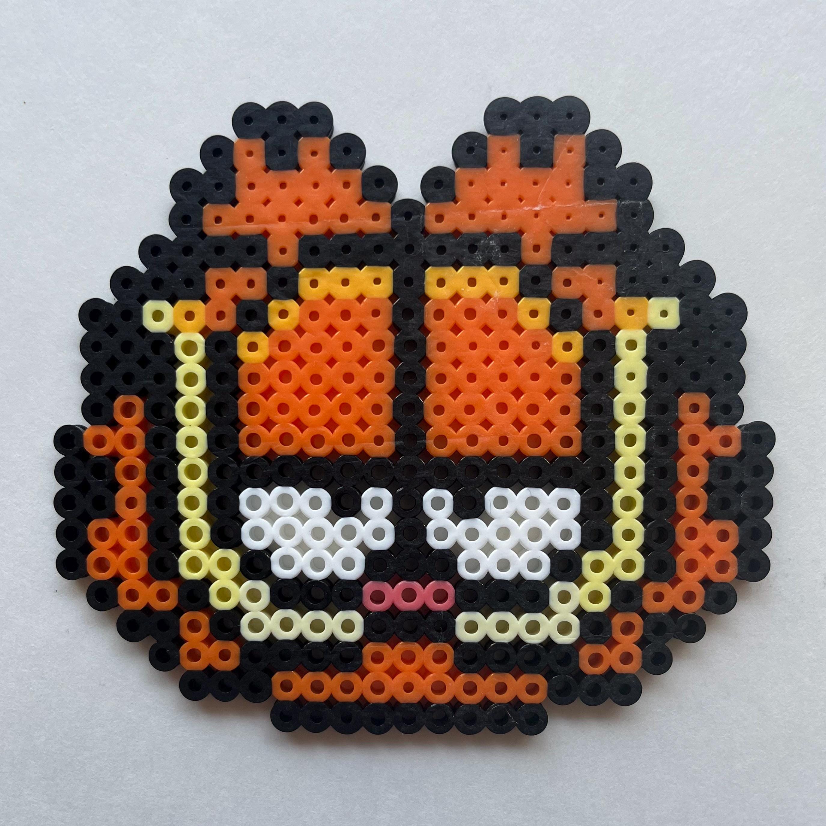 Garfield Fuse Bead Art - Etsy