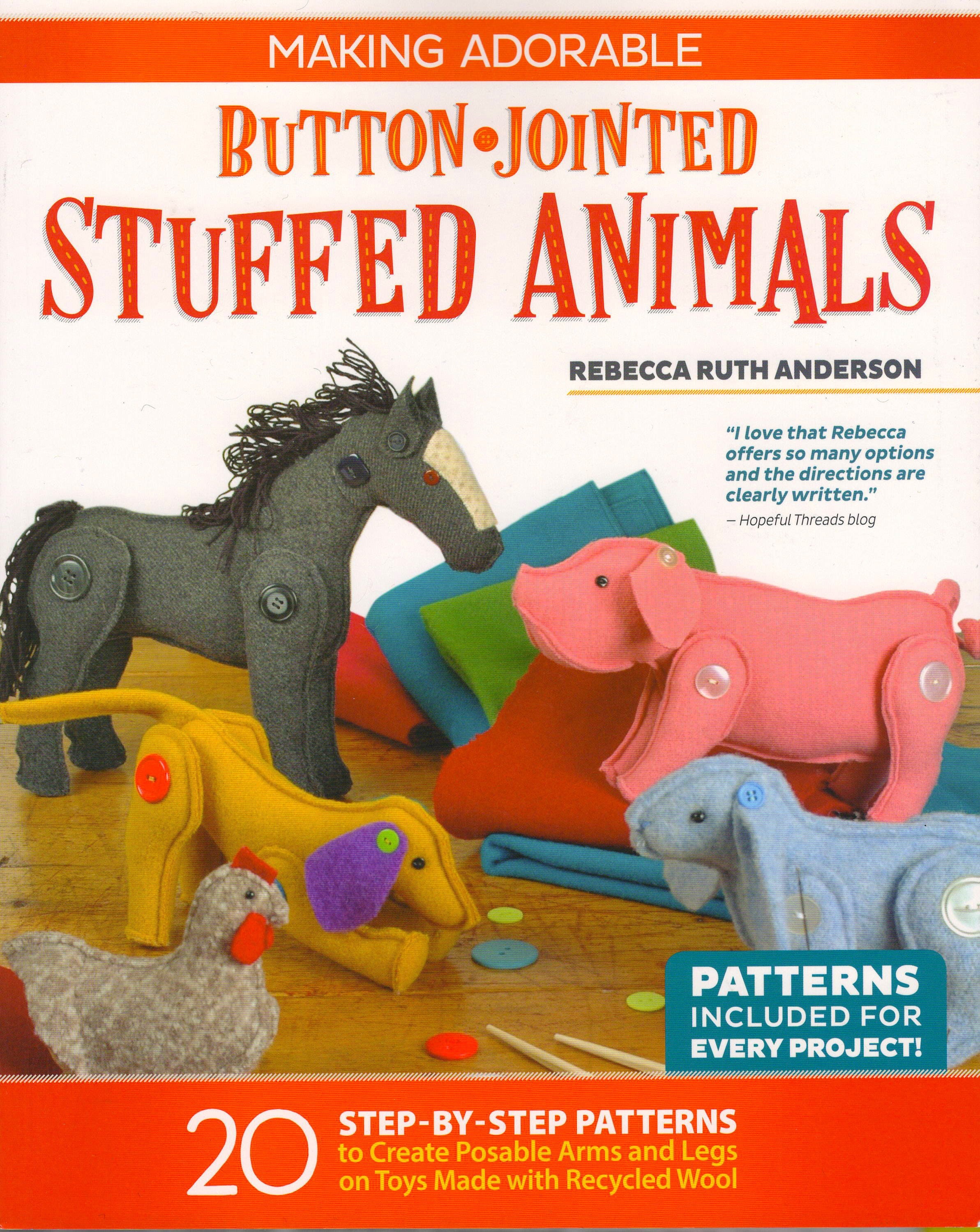 Making Adorable Button-jointed Stuffed Animals - Etsy