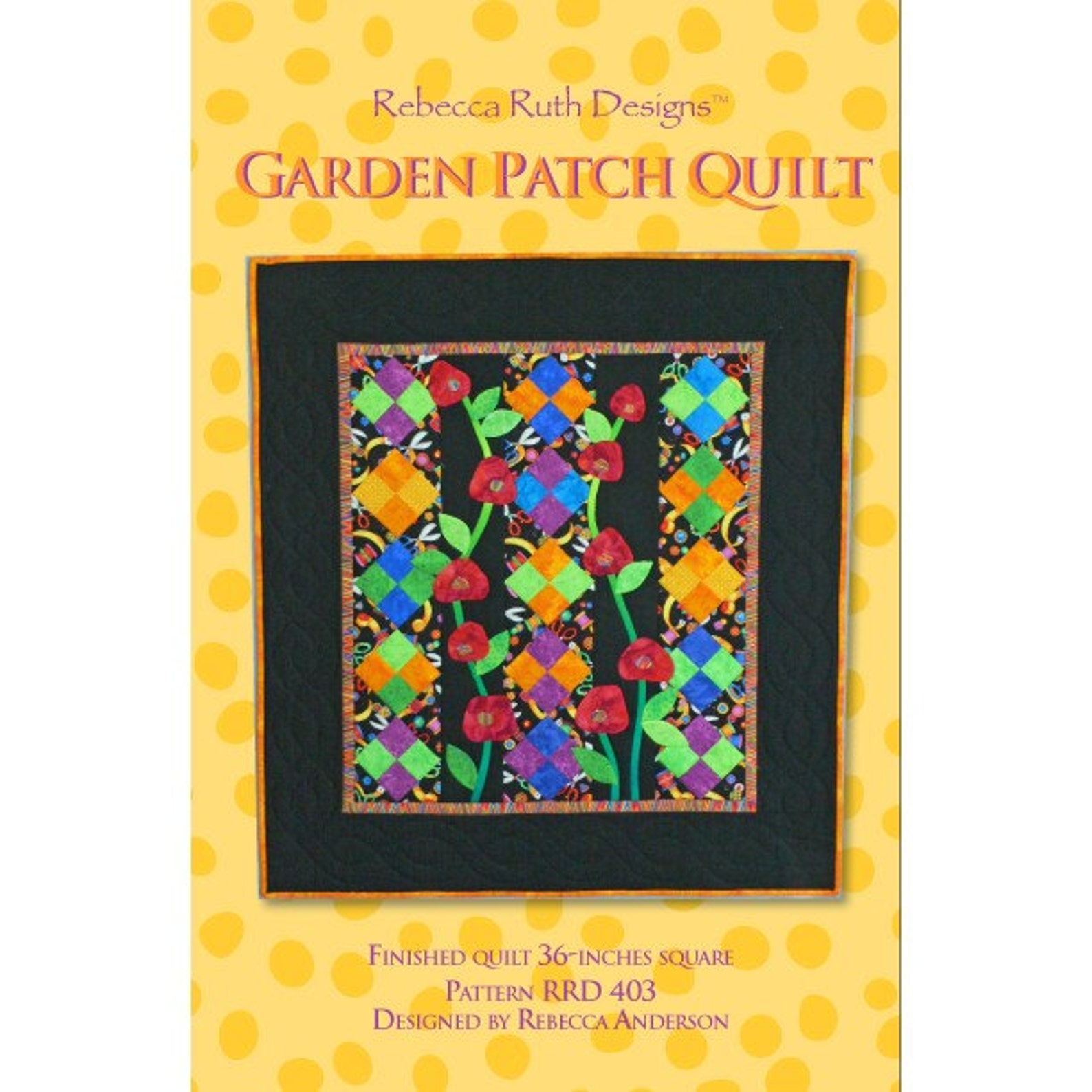 Garden Patch Quilt Pattern Wall Hanging Pattern - Etsy