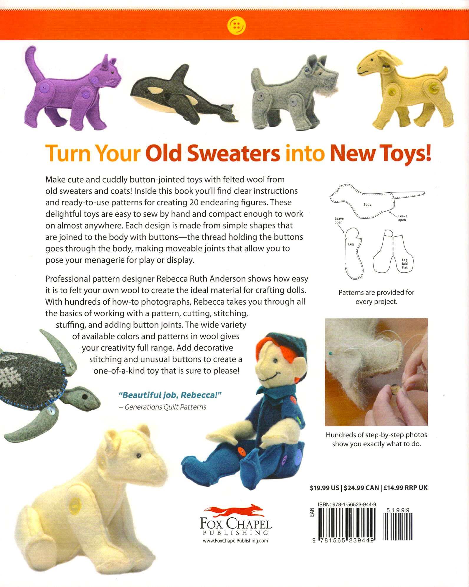 Making Adorable Button-jointed Stuffed Animals - Etsy