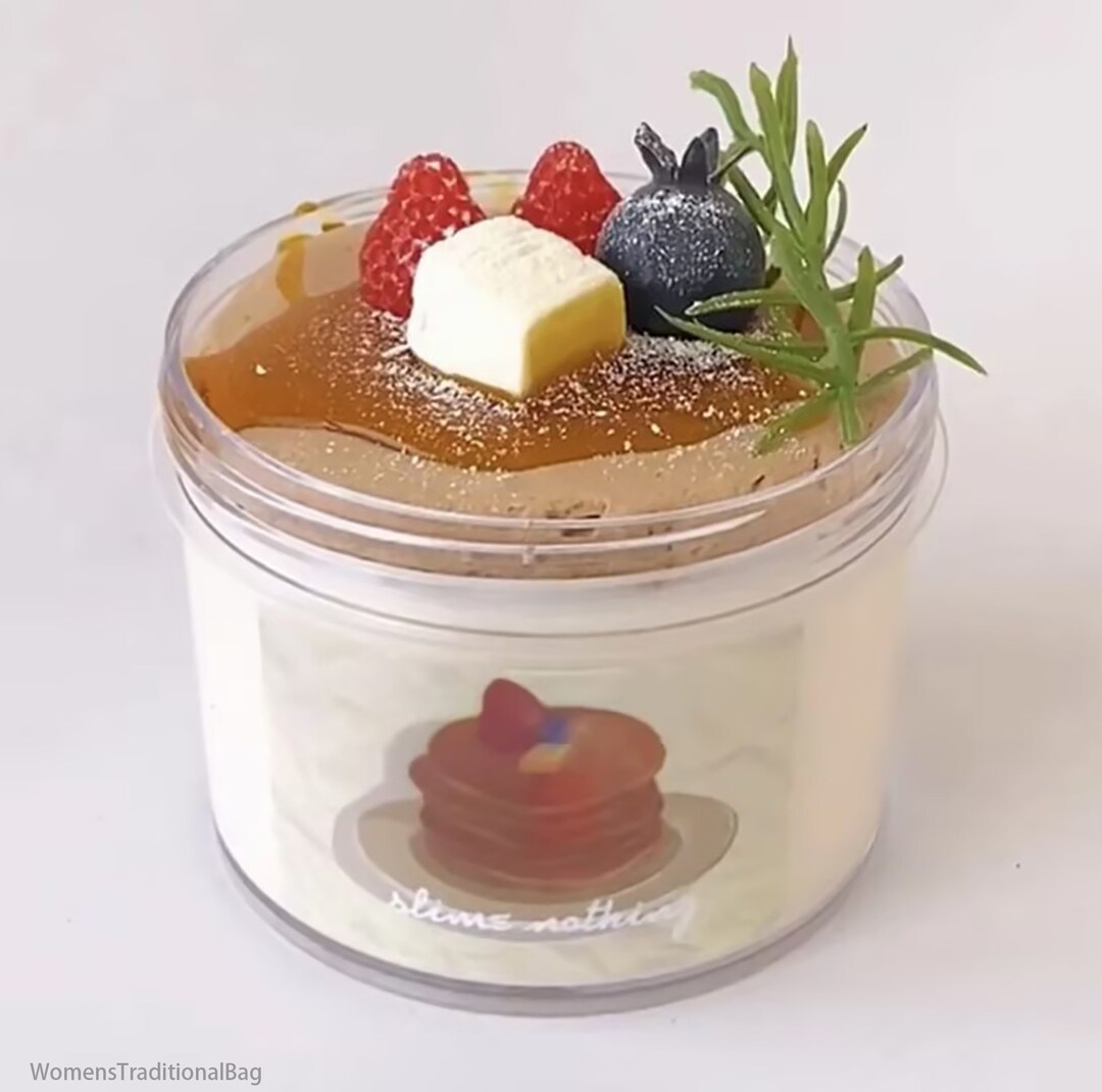 Cake Slime,white Slime,fruit Slime,decompression Toys,stuffing Slime - Etsy