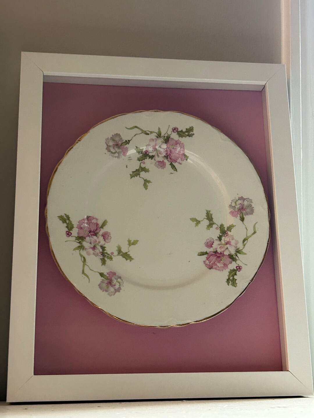 Framed Wall Plate - Etsy