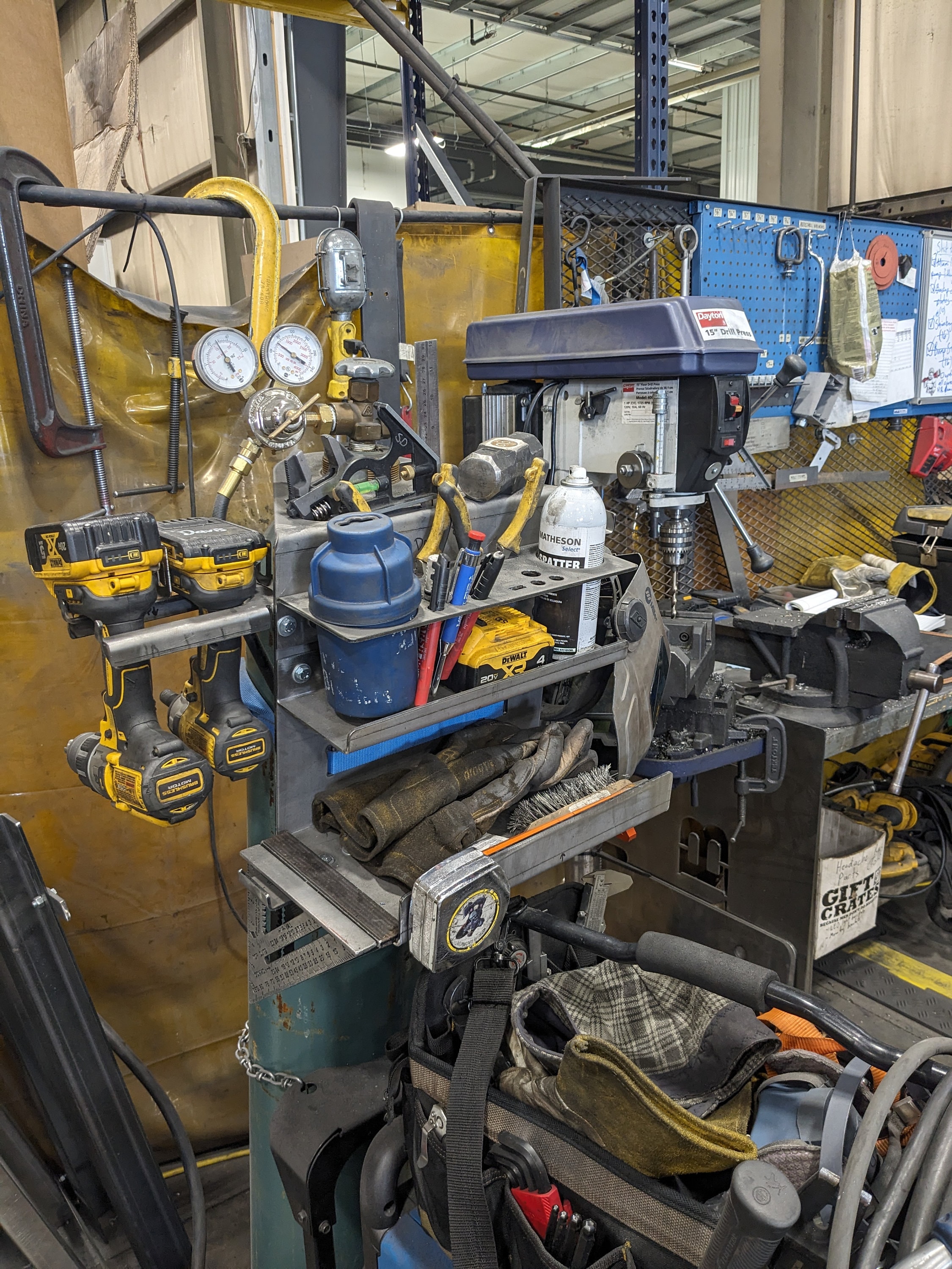 Welding Shielding Gas Bottle Organizer DXF/PDF - Etsy