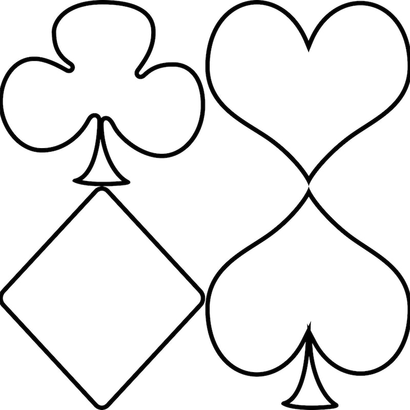 6 of diamonds playing card - Etsy España