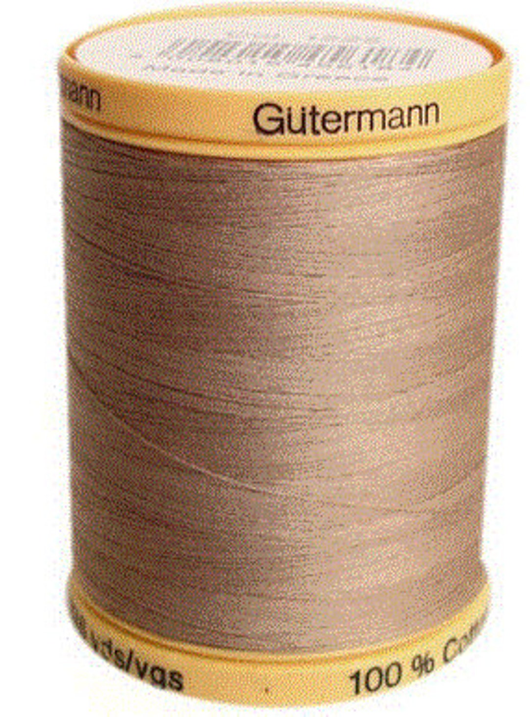 100% Cotton Thread , Taupe (beige/brown) 875 Yds 743933 1225 Gutermann ...