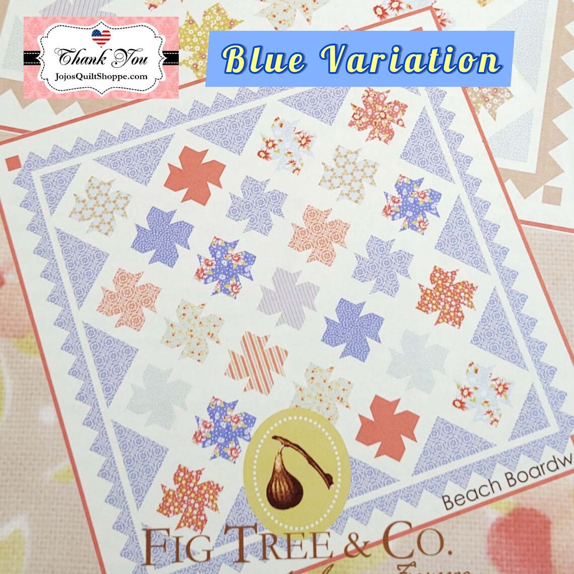 Boardwalk Quilt Pattern free Ship Size 68 Inches | Etsy