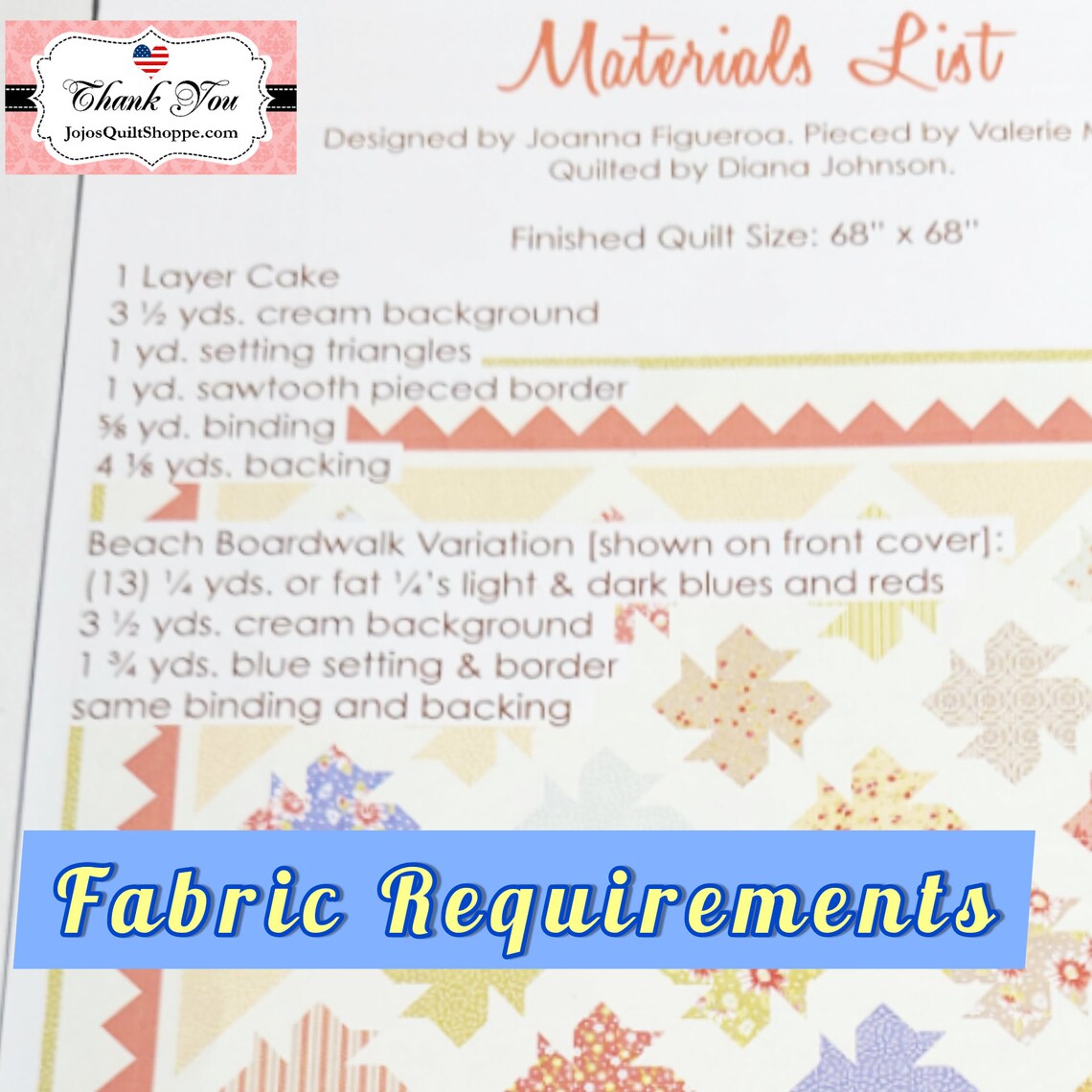 Boardwalk Quilt Pattern free Ship Size 68 Inches | Etsy