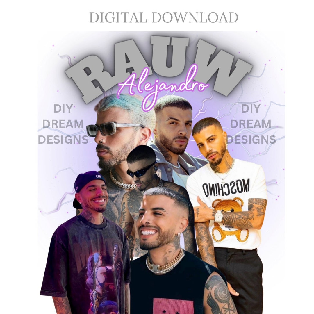 Rauw Alejandro Png Descarga digital Sublimación de archivos, Rauw ...