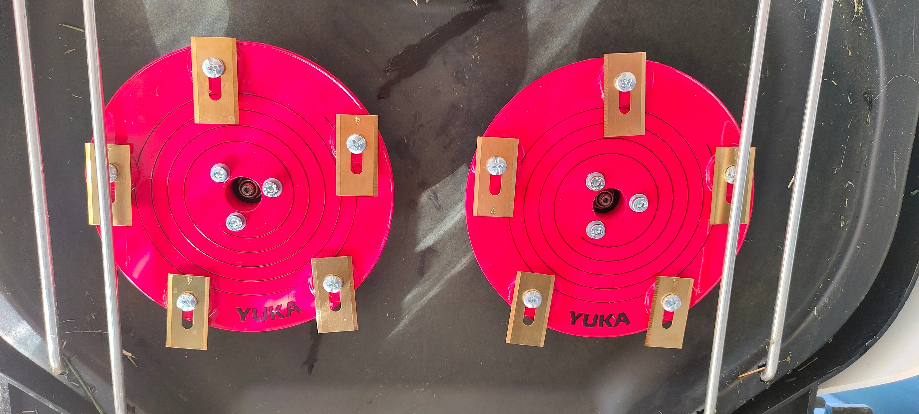 Yuka Mammotion Robot Lawnmower 2 Disc With 5 Double-sided Blades - Etsy