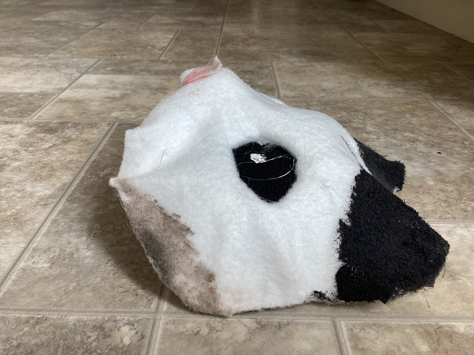 Felted Therian Mask, Opossum/possum, Custom Made - Etsy