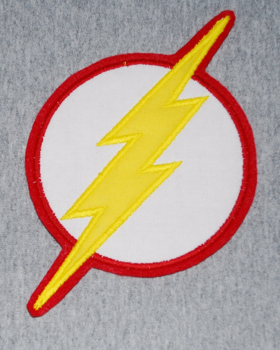 Custom Handmade Lightning Bolt Superhero Embroidered Applique Sew on ...