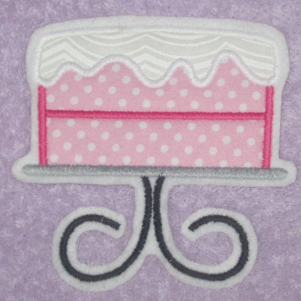Birthday Cake Applique - Etsy