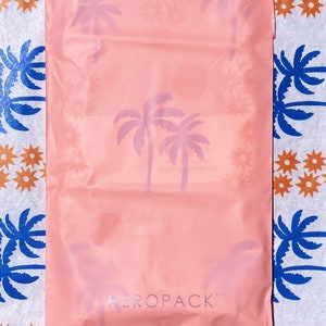 Hand Block Printed Table Runner. Red Stripe on White. Boho Decor. Linen ...