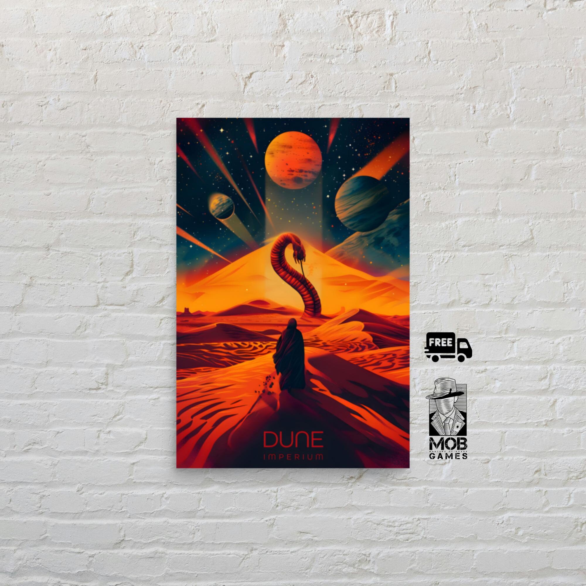 Dune Imperium Board Game Fan Poster Gameroom Decoration Game Night ...