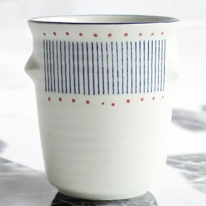 Handmade Japanese Utensils Holder, Utensil Storage Organizer, Ceramic ...