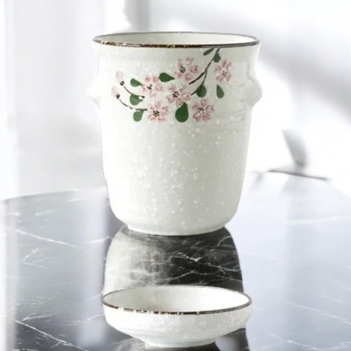 Handmade Japanese Utensils Holder, Utensil Storage Organizer, Ceramic ...
