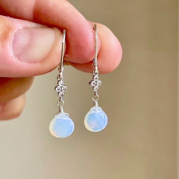 Opalite Earrings - Etsy