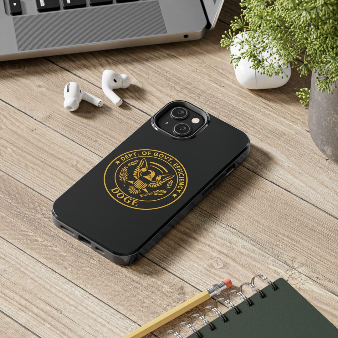 Trump Elon Musk DOGE Department of Government Efficiency iPhone Case ...