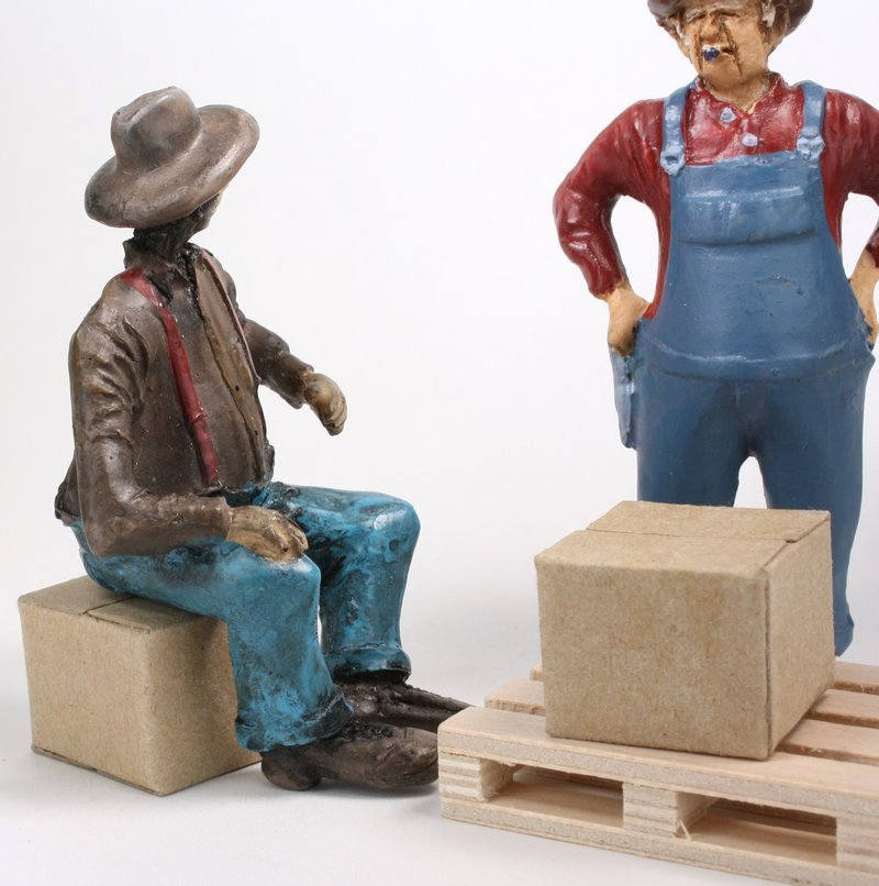 Cardboard Boxes - G Scale - Set of 2 | Cardboard Box Dollhouse ...