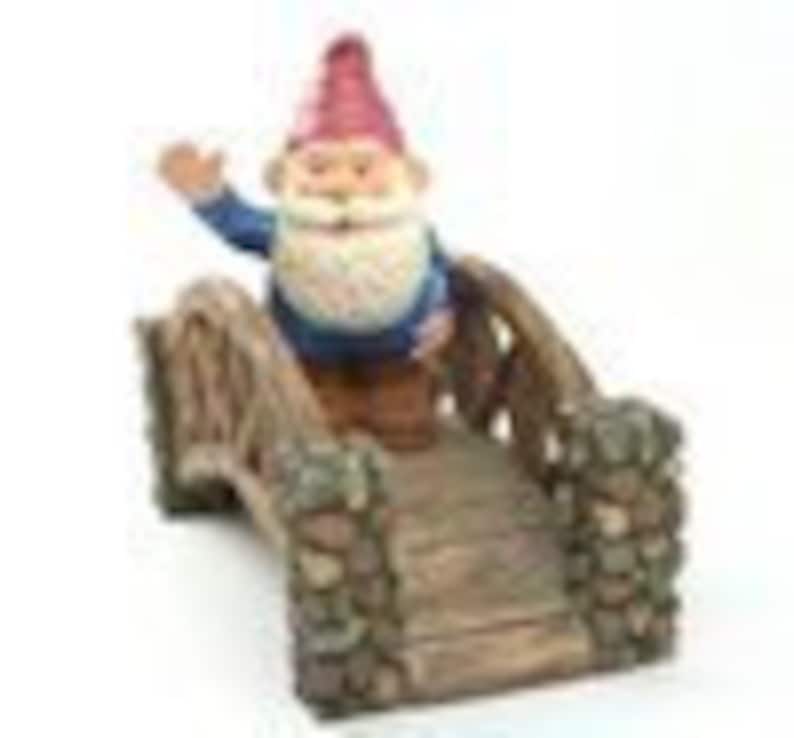 Bridge - Wooden - Fairy Garden - 5" Long Miniature Bridge Fairy Garden ...