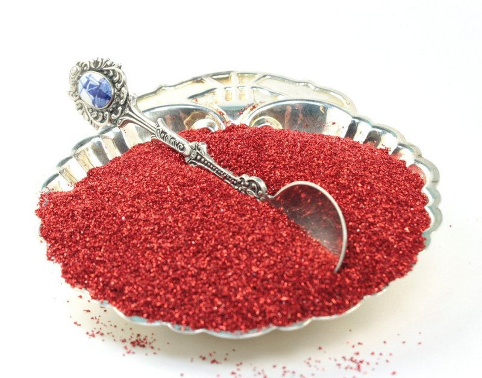 Red Glass Glitter Art Glitter Craft Glitter Decoration Glitter - Etsy