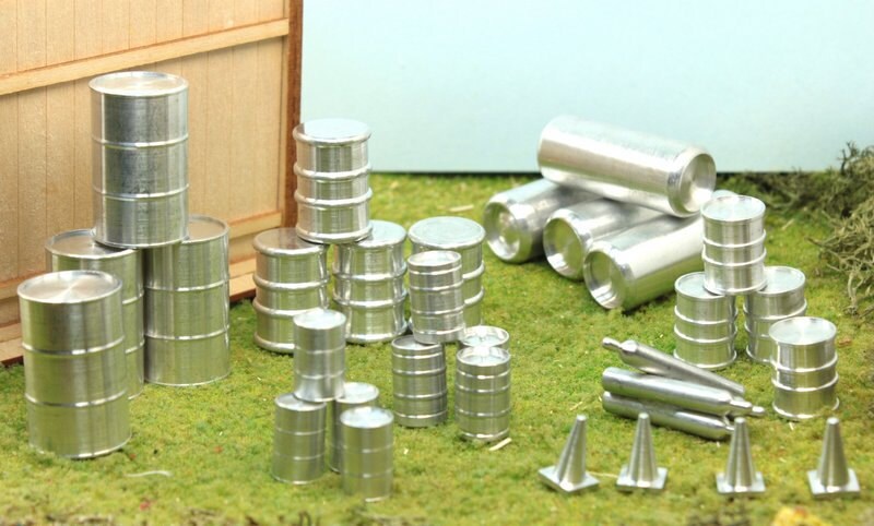 Miniature Barrel Milled Aluminum Set 32 Pieces Barrel - Etsy