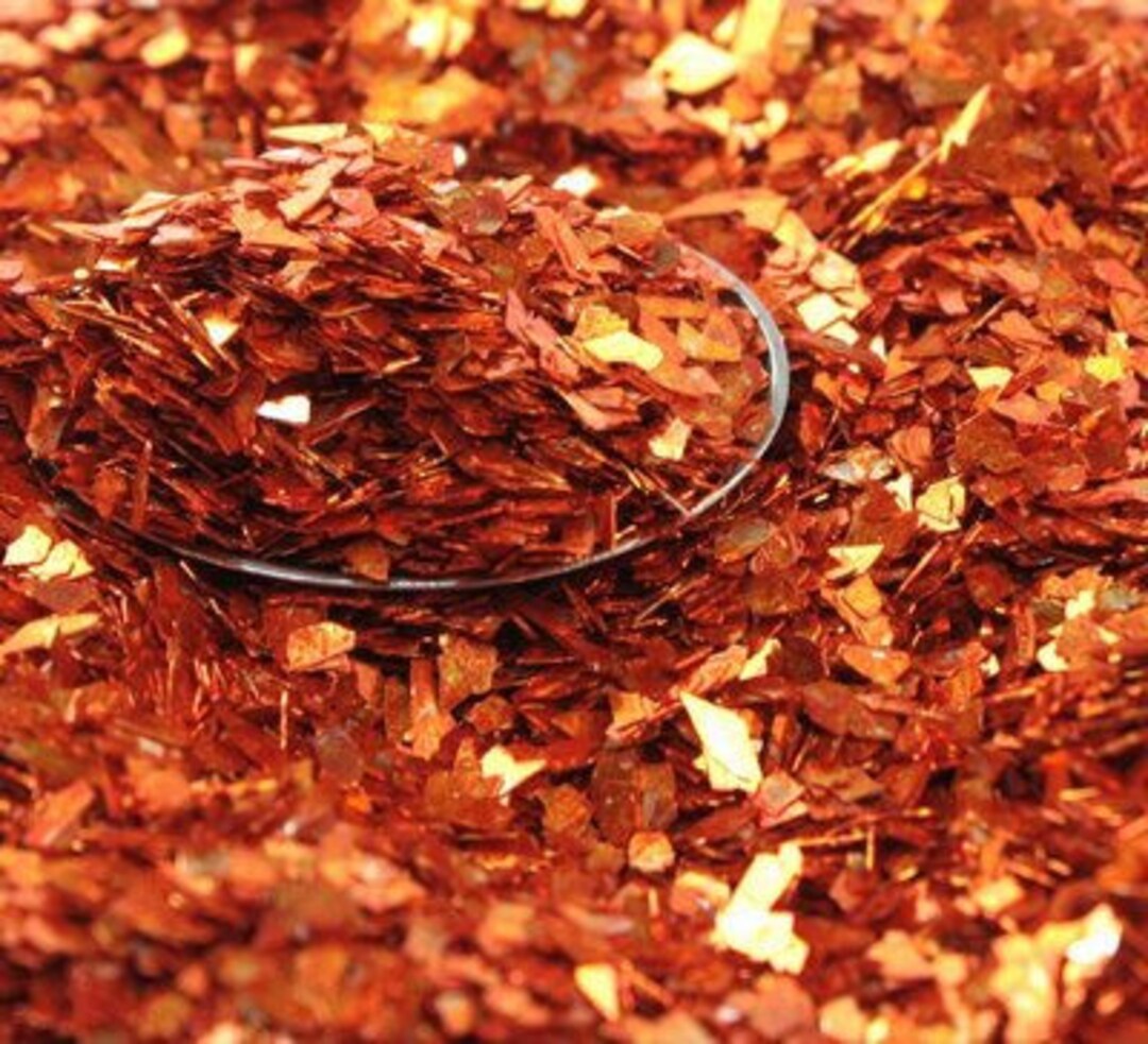 Super Shard Glitter Dark Orange Art Glitter Cardmaking - Etsy