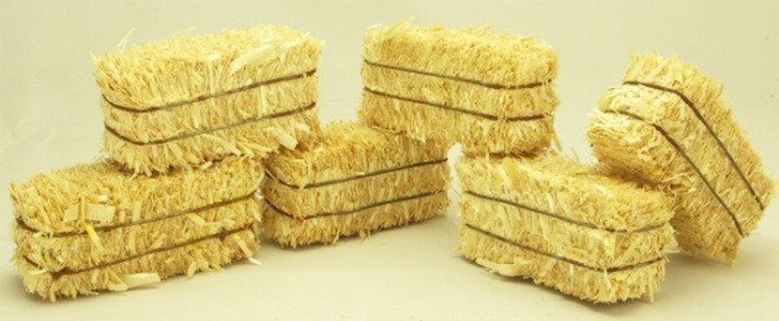 Miniature Hay Bales Set of 6 Farm Themed Birthday - Etsy
