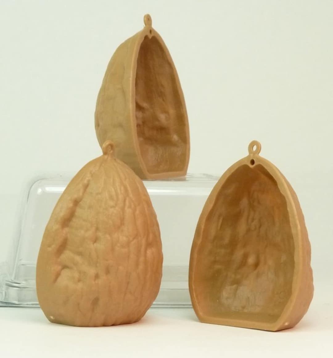 Empty Miniature Walnut Shell Set of 6 | German Import | Dollhouse ...