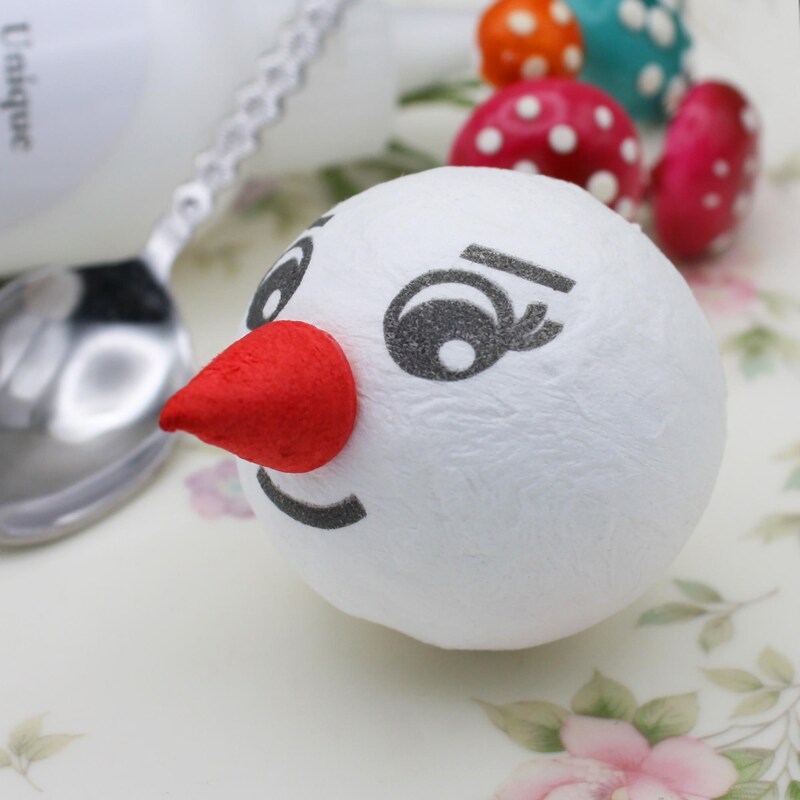Spun Cotton Snowman - Etsy