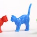 Colorful Cats Miniatures Set of 10 | Dollhouse Mini Cats Diorama ...