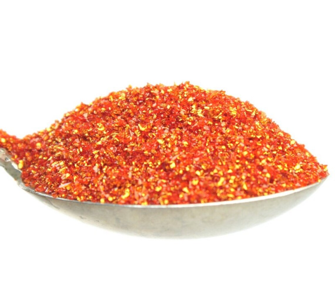 Fire Sparkle Glitter Medley | Orange German Glass Glitter | Cardmaking ...
