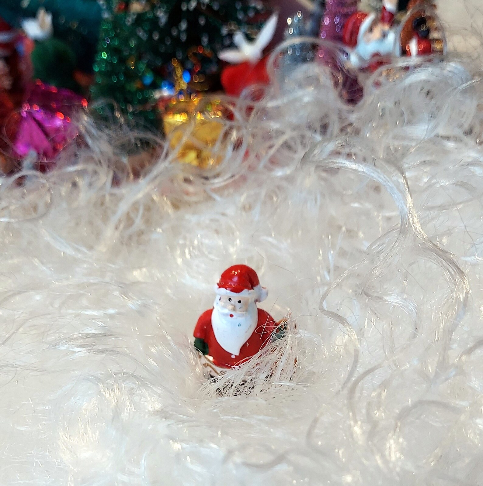 Angel Hair - Bright White Spun Glass- 50 Grams - German - Putz House ...