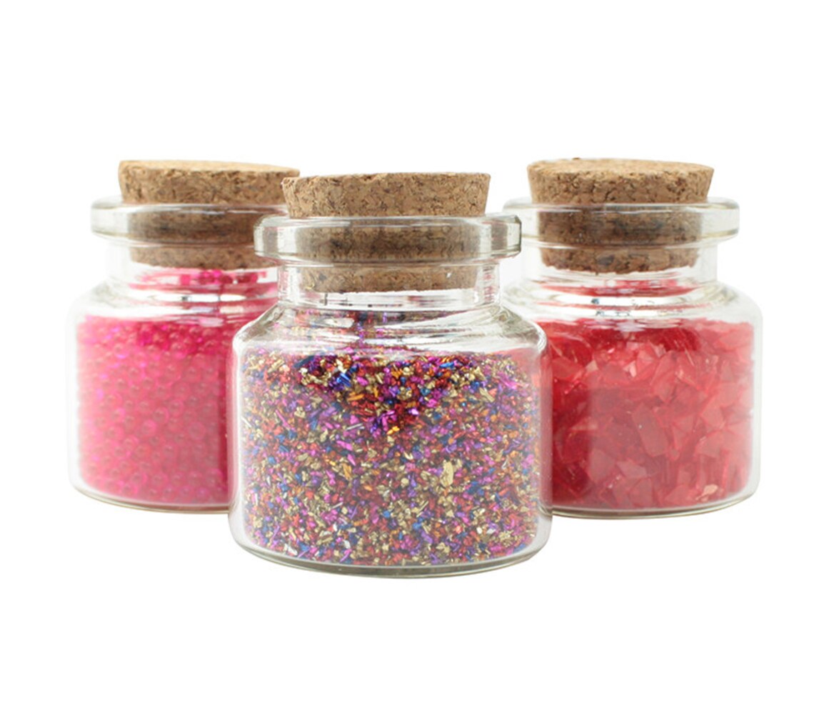 The Red Set Glitter & Beads Art Glitter Craft Glitter - Etsy
