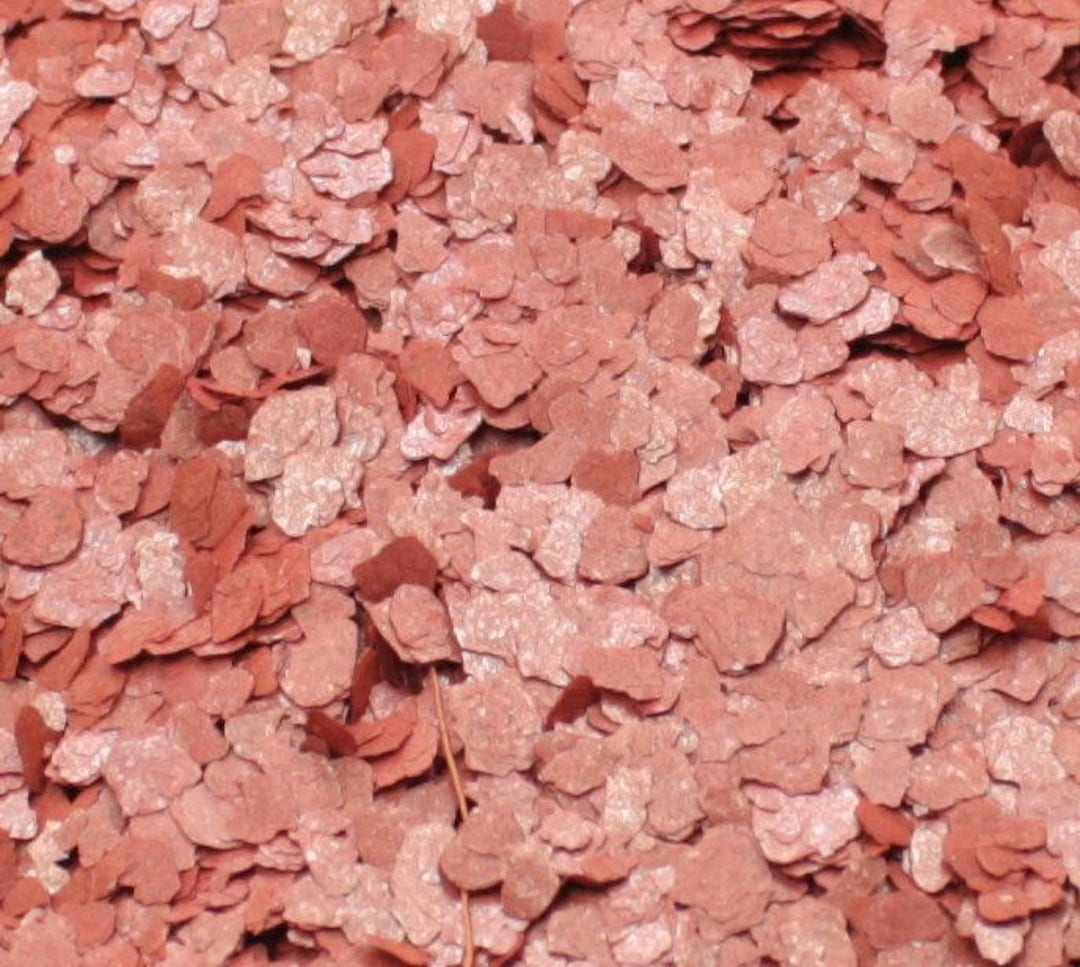 Red Terracotta Mica Flakes Red Art Glitter | Cardmaking | Scrapbooking ...