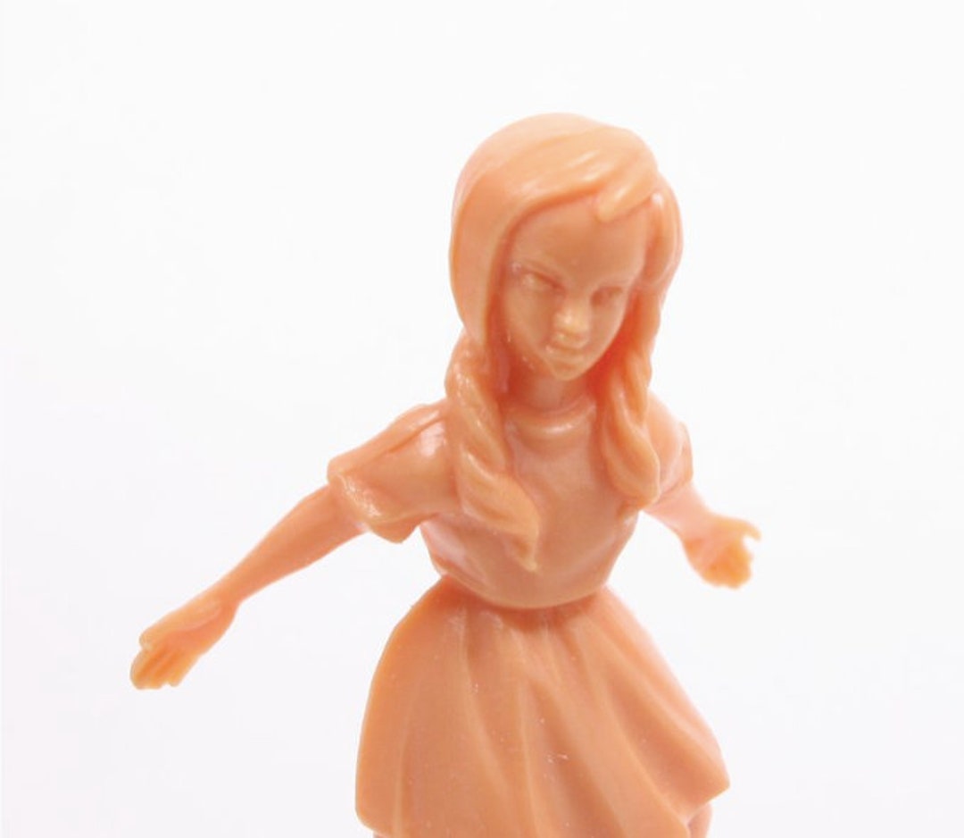 Dancing Little Girl Miniature Set of 3 Diorama Figures Fairy Garden ...