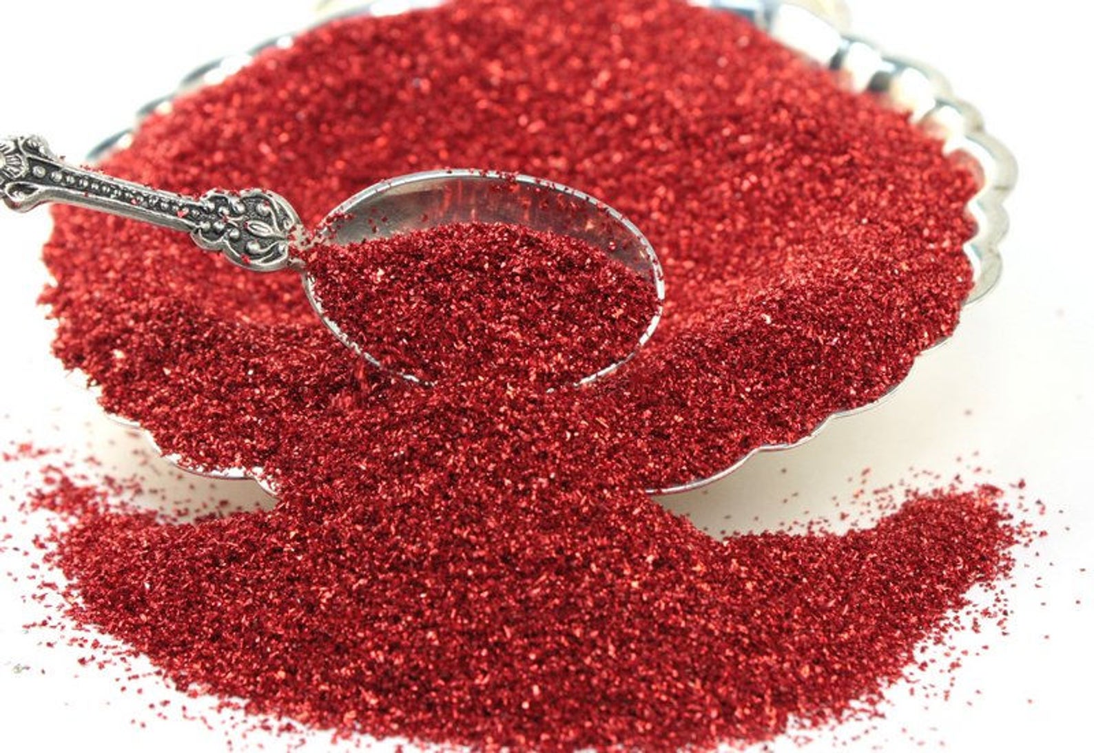 Red Glass Glitter Art Glitter Craft Glitter Decoration Glitter - Etsy