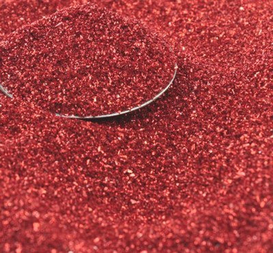Red Glass Glitter Art Glitter Craft Glitter Decoration Glitter Glass ...