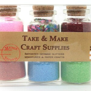 Glitter Crystal Sample Set Art Glitter Craft Glitter Decoration Glitter ...