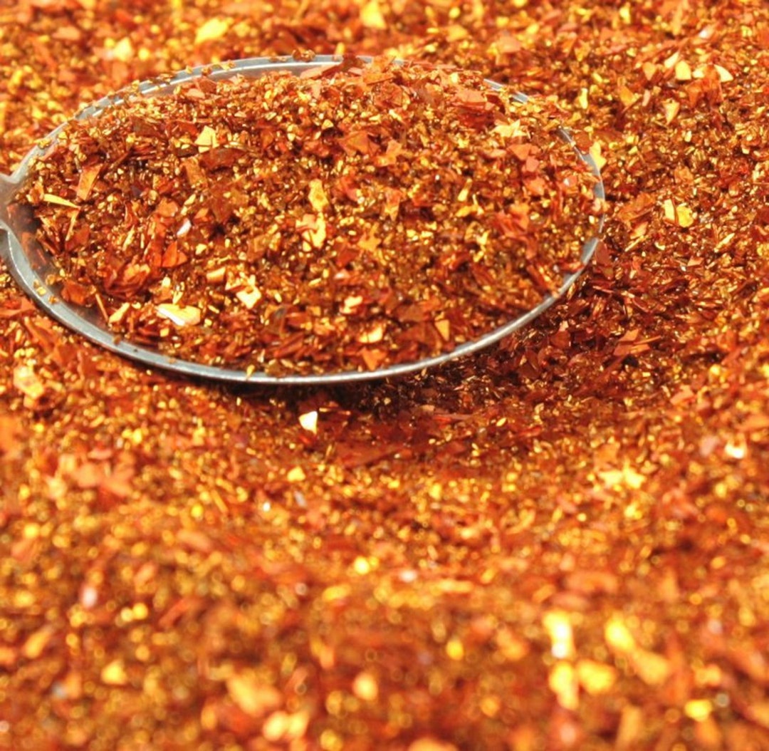 Fusion Multigrain Glass Glitter | Orange German Glitter | Cardmaking ...