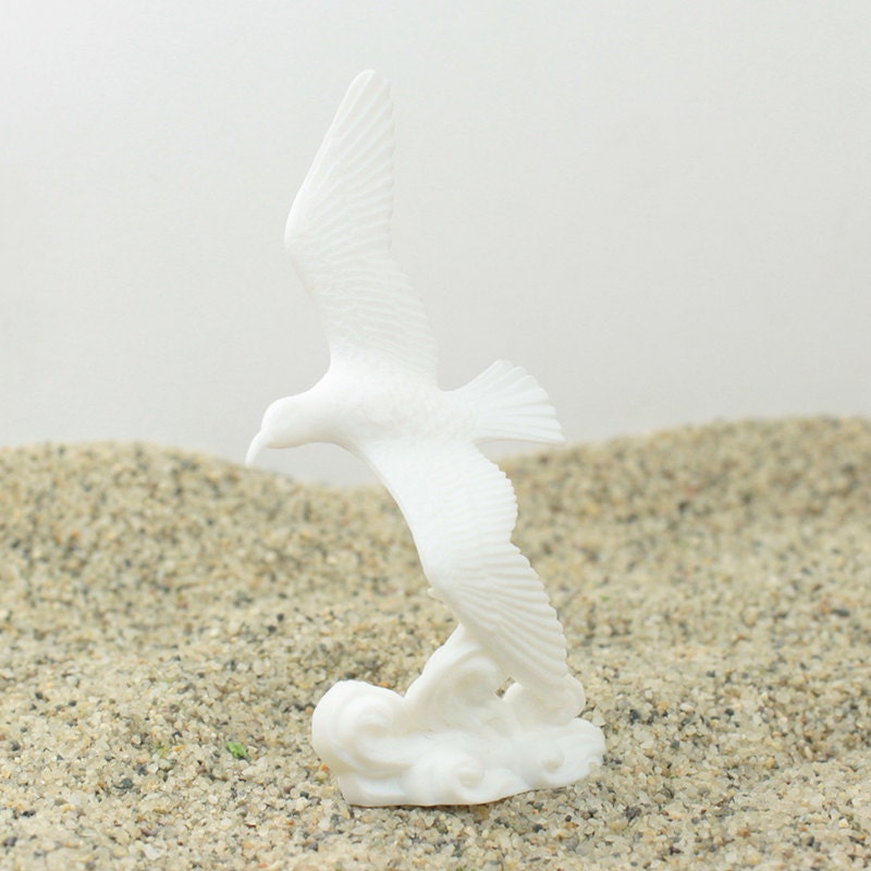 Miniature Seagulls Set of 20 Soaring Seagulls in Flight - Etsy