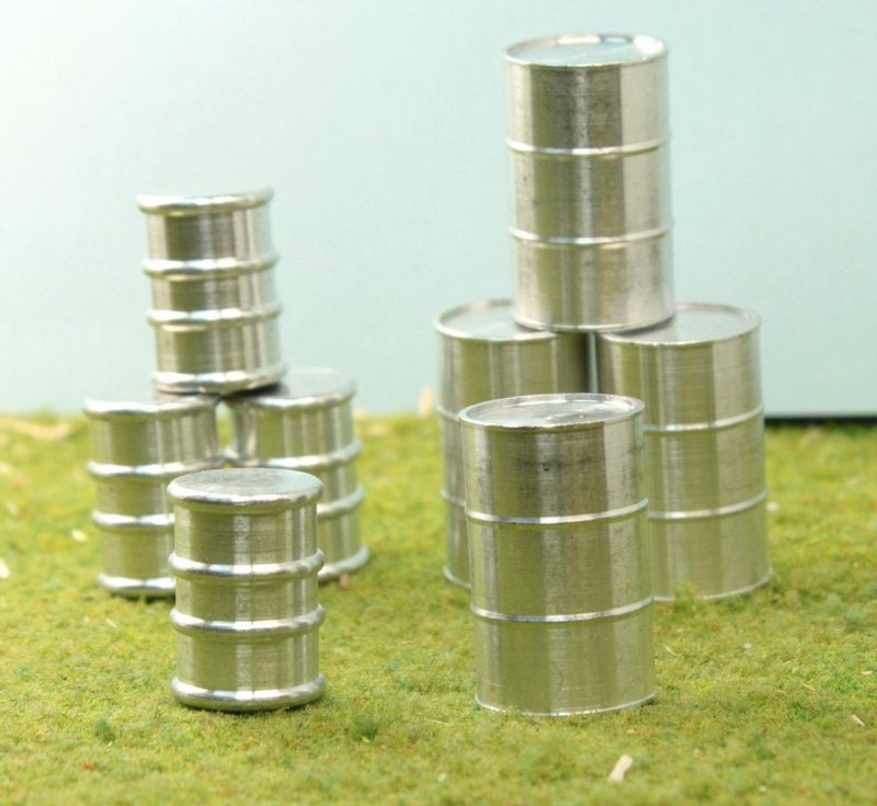 Miniature Barrel Milled Aluminum Set 32 Pieces Barrel - Etsy