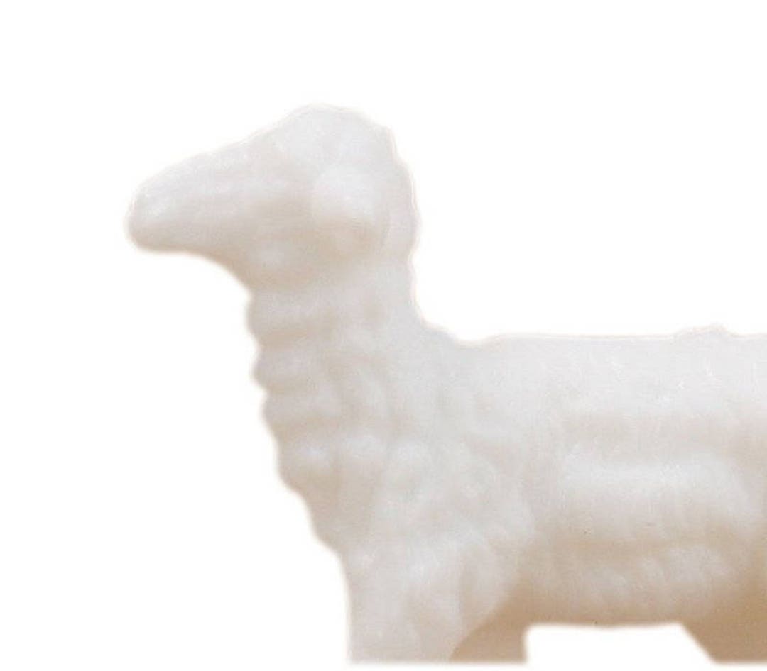 Miniature Sheep Lambs Small Set of 8 Mini Miniature Lamb Dollhouse ...