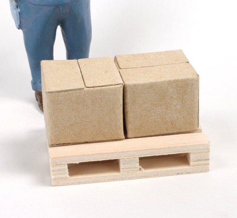 Cardboard Boxes - G Scale - Set of 2 | Cardboard Box Dollhouse ...