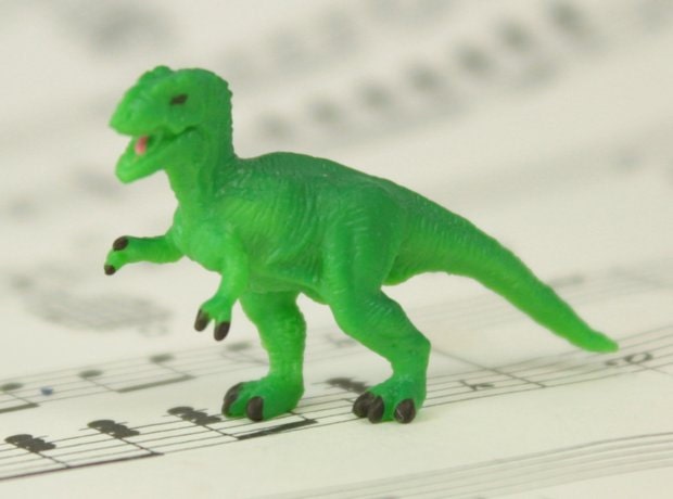 Tyrannosaurus Rex Miniature Set of 4 Hand Painted Craft - Etsy