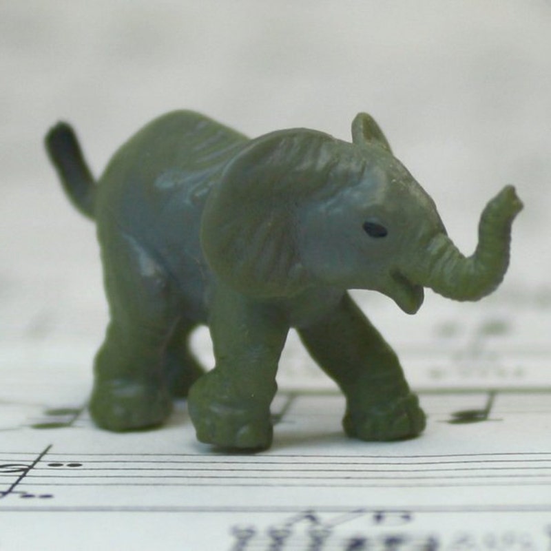 Miniature Elephant - Etsy