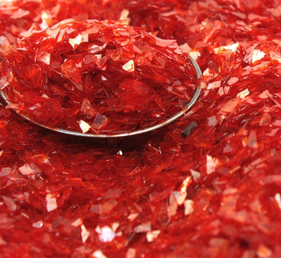 Super Shard Glitter | Translucent Dark Orange Art Glitter | Cardmaking ...